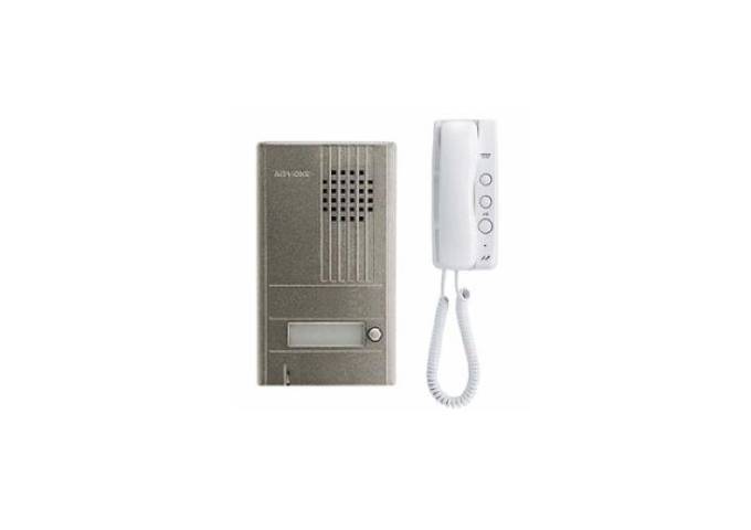 Aiphone DA-1AS, 1-Call Audio Entrance Box Set with Handset Tenant Stat ...